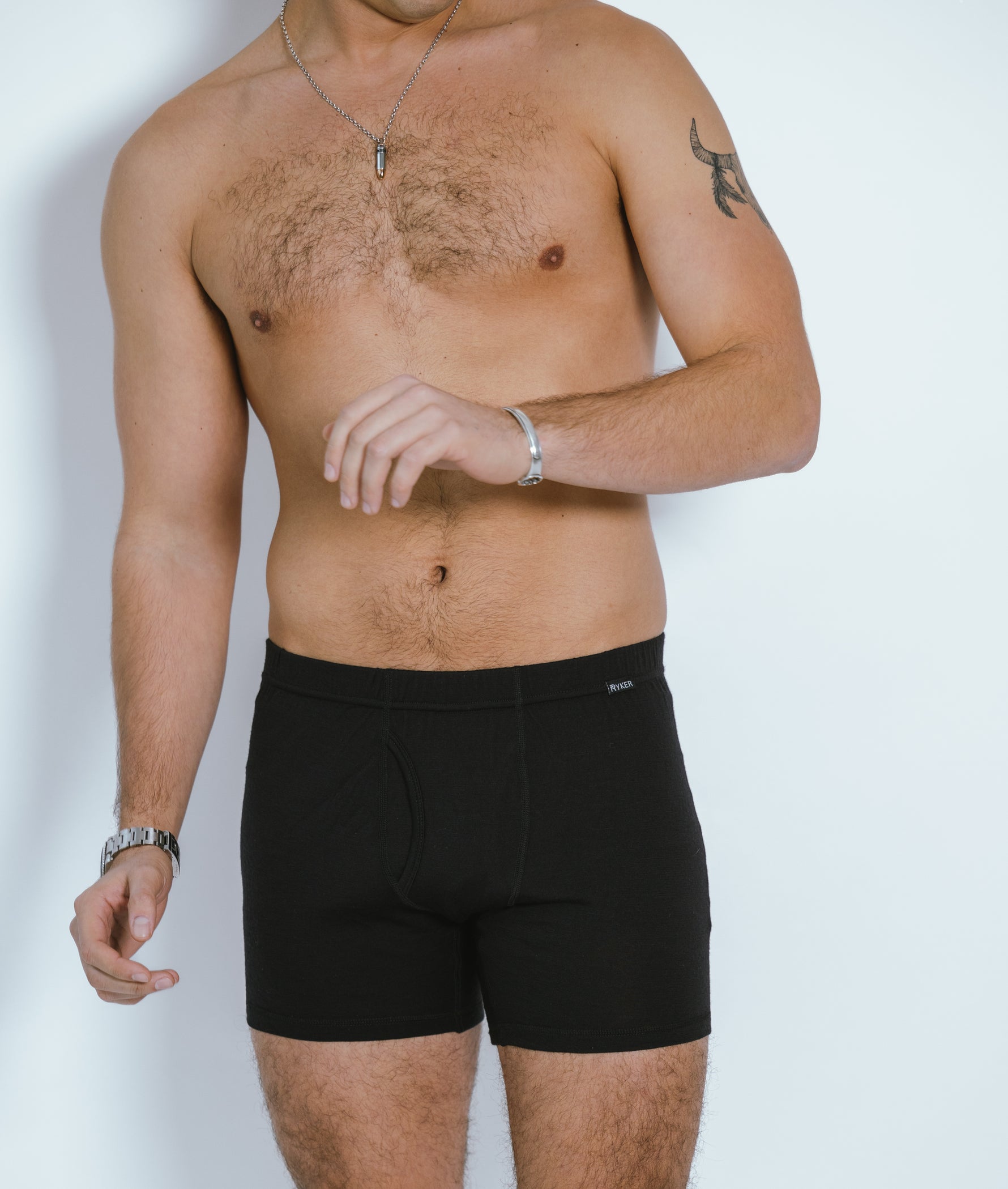 The Titan 100% Merino Wool Boxer Brief - Royal